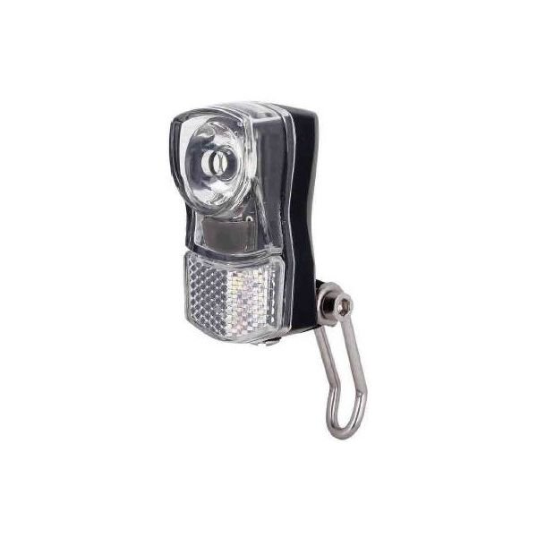 Cykel forlygte Edge Swift 2.0 - 1 LED med reflektion - inkl. batterier ...